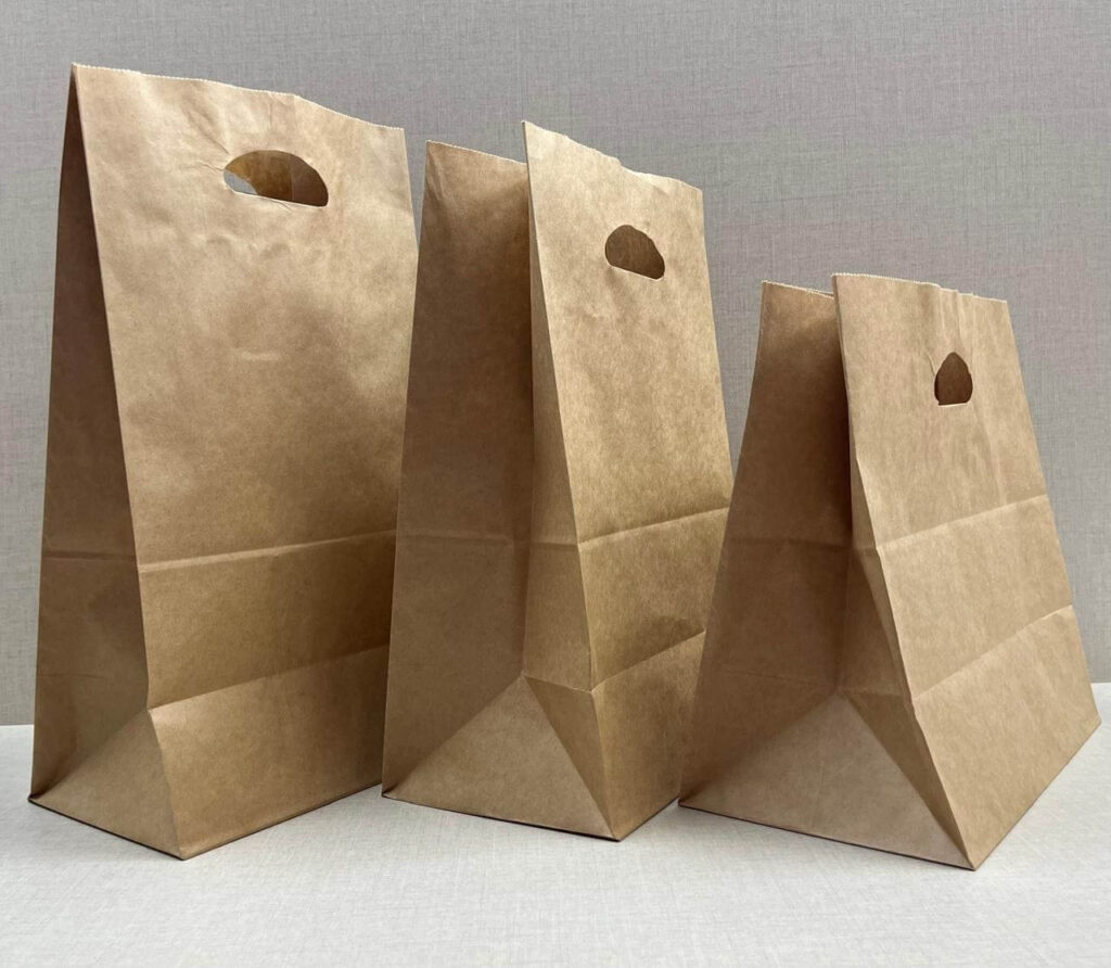 Bolsas Kraft Asas Troquel - Candy Pack