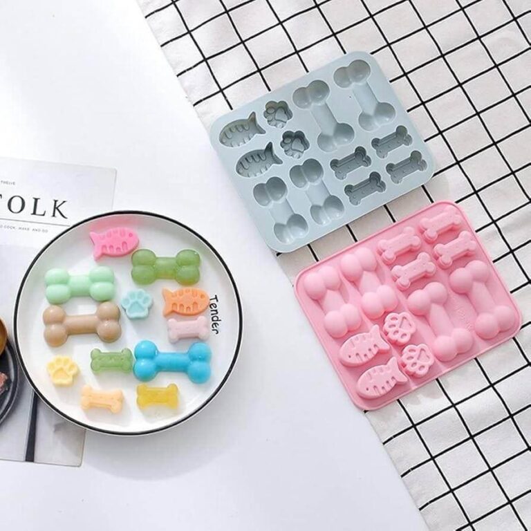 Molde de Silicona. Huesos y Papitas de Perro. - Candy Pack
